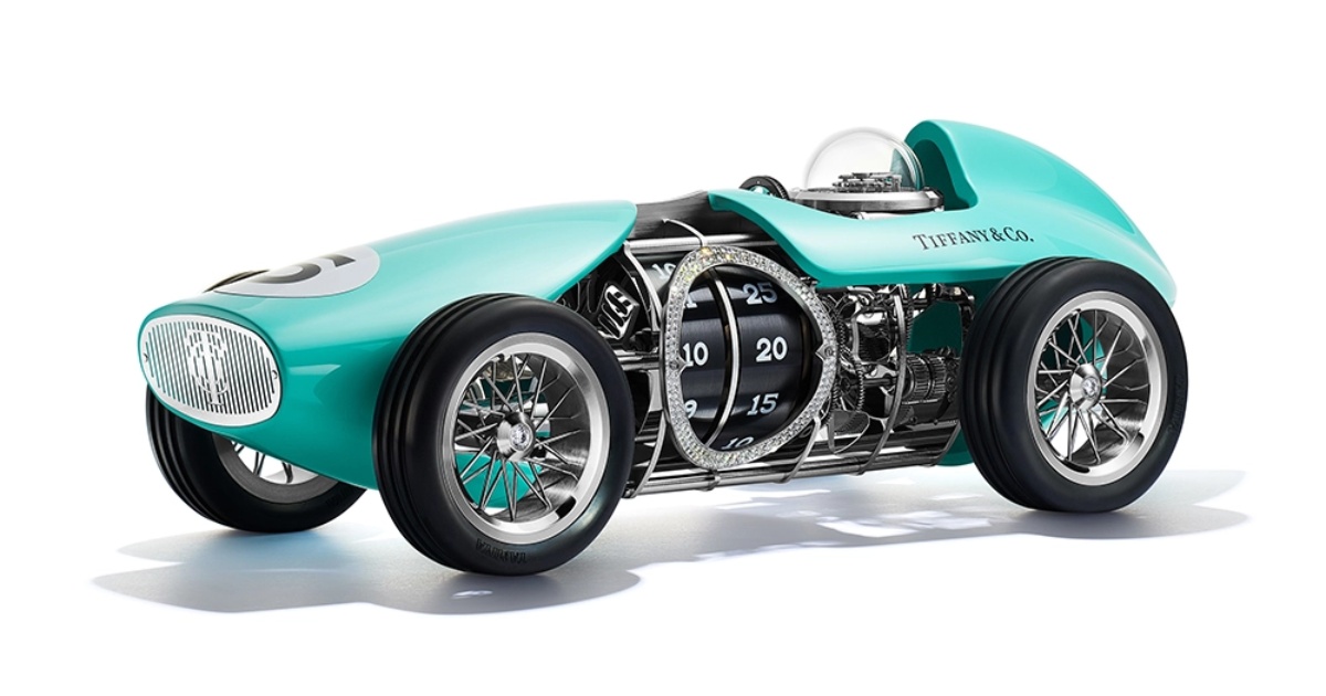 Tiffany & Co. upravo je predstavio sat u obliku trkačkog automobila iz ...