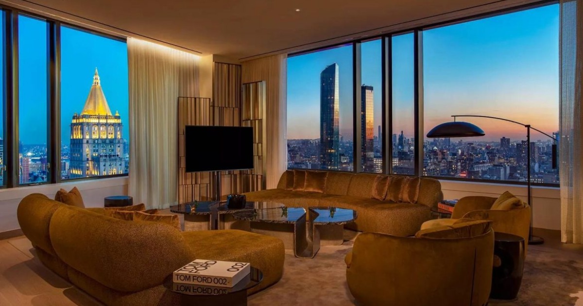 Apartman u hotelu The Ritz-Carlton NoMad nudi panoramski pogled na Menhetn
