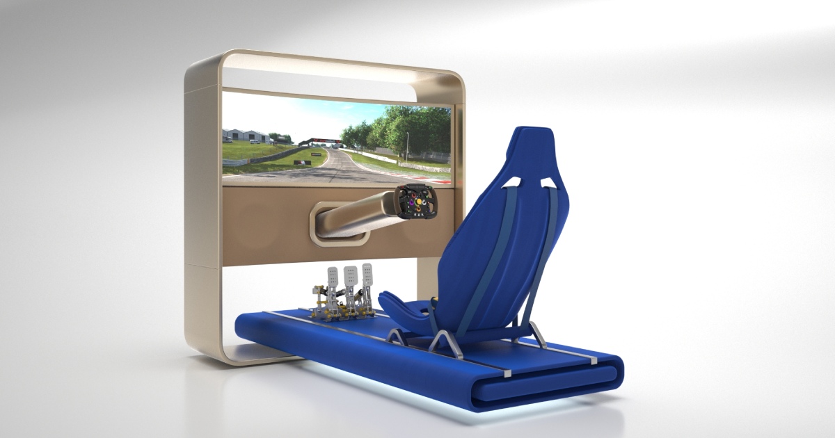 DrivePod Professional Driving Simulator - definicija sim trke sa stilom