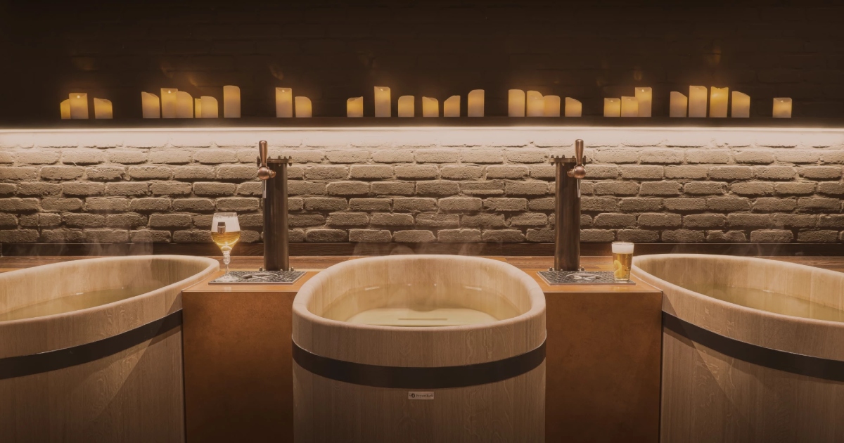 Beer Spa Bath & Barley: spa koji morajui posetiti svi ljubitelji piva