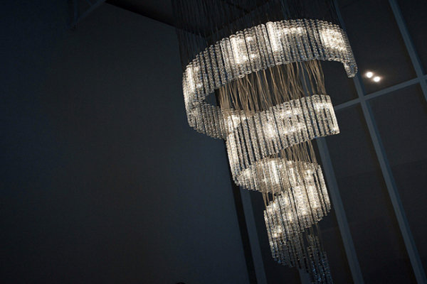 Glamur Swarovski lustera